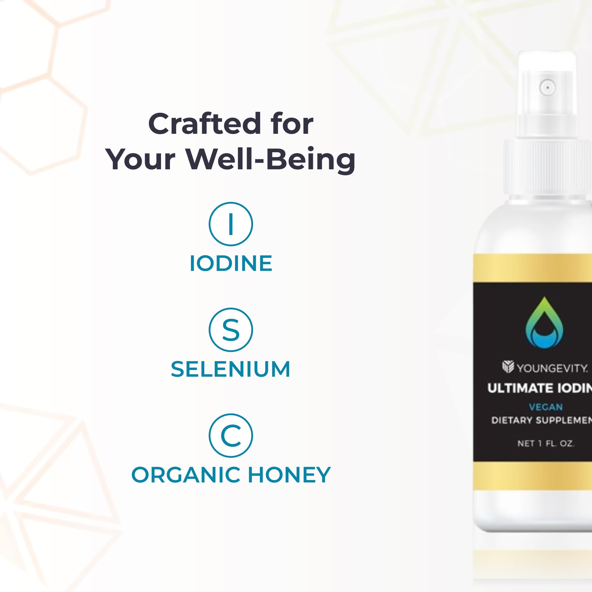 B12 enriched iodine for energy boost