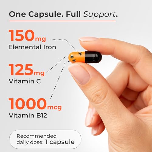 B12 enriched iron capsules