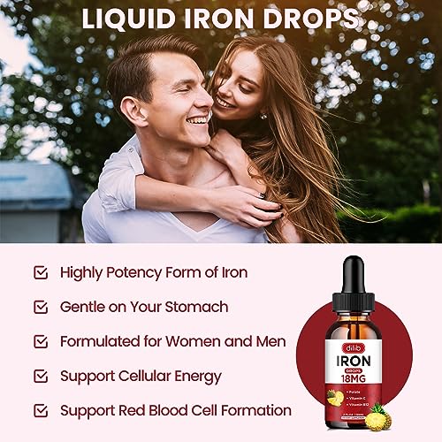 B12 enriched iron drops