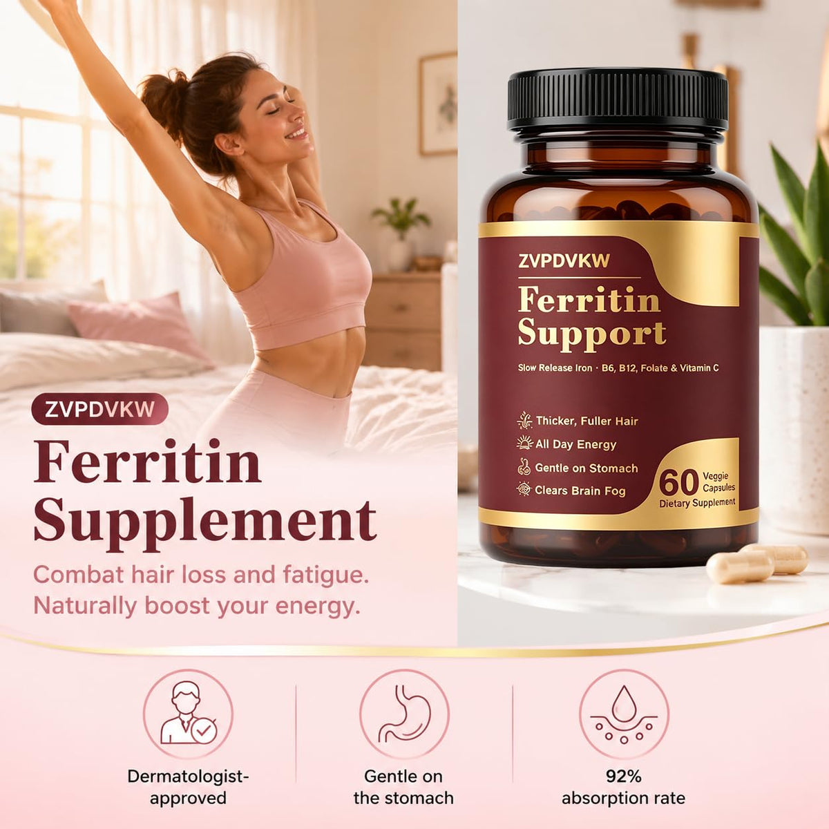 B12 enriched iron supplement formula