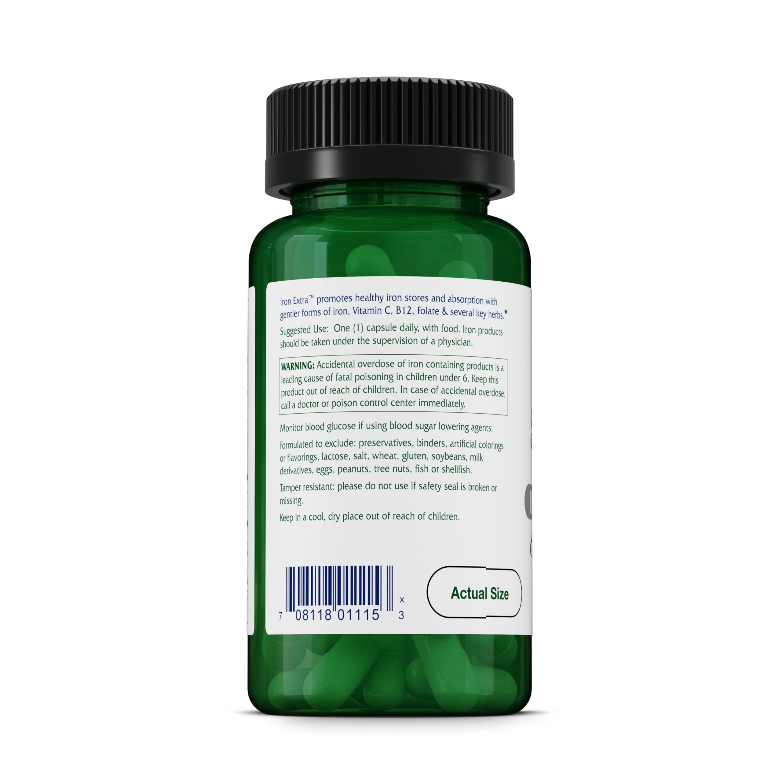 B12 enriched iron supplement