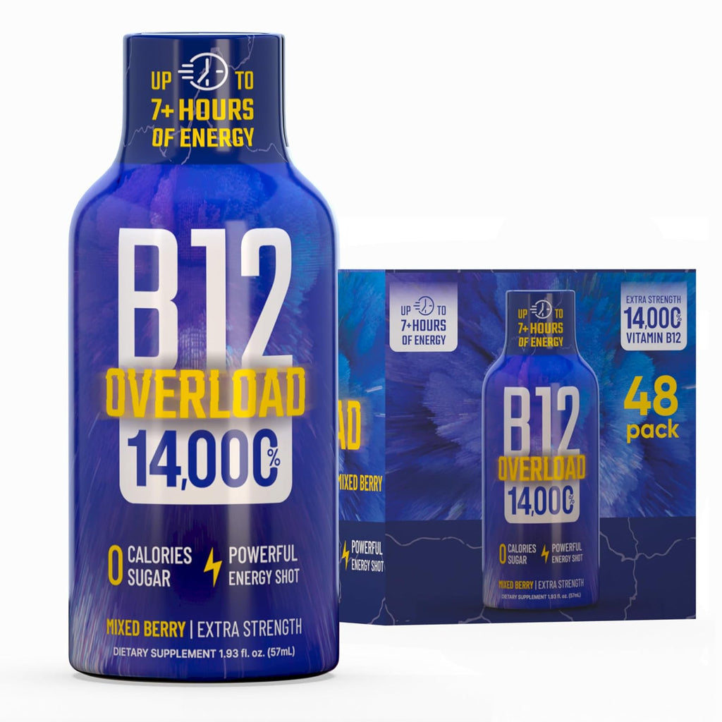 B12 Overload energy shot benefits