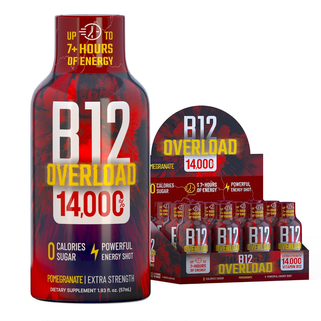 B12 Overload energy shot benefits