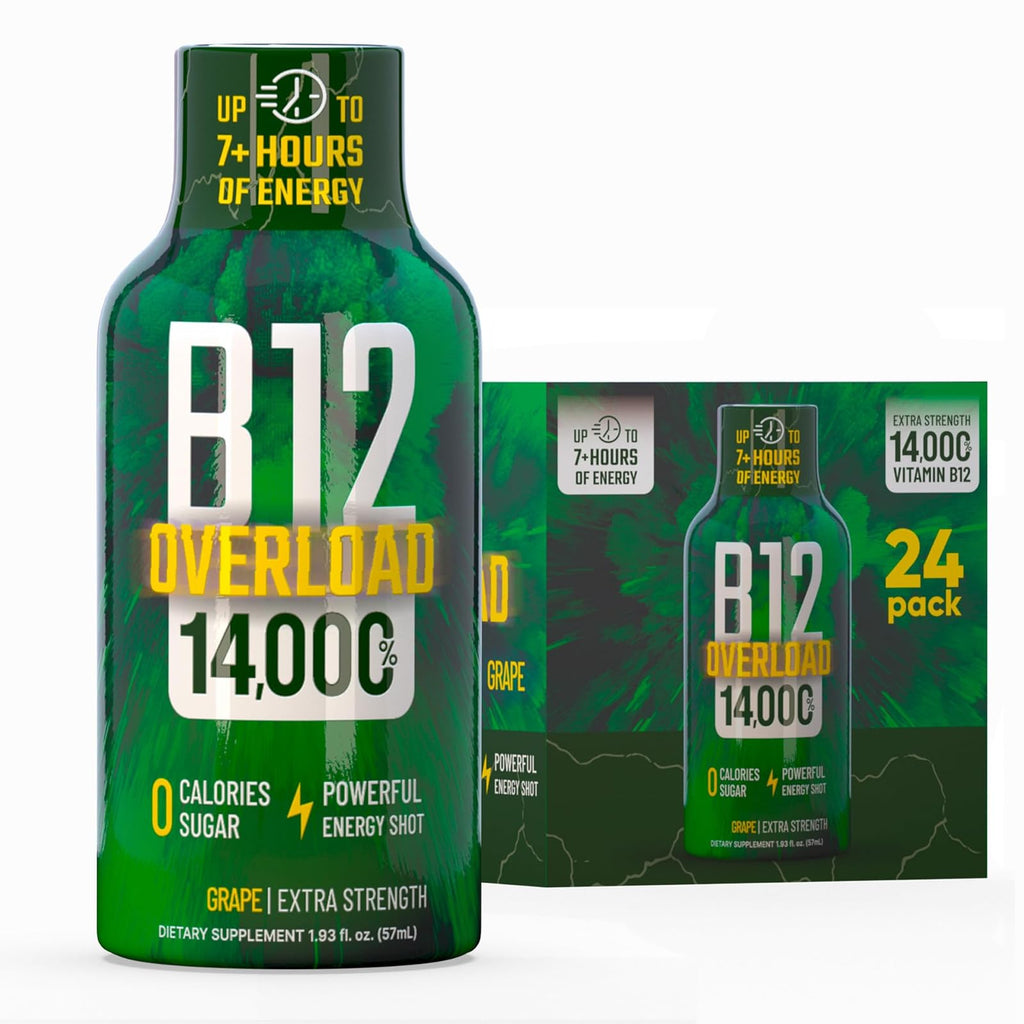 B12 Overload energy shot for quick boost
