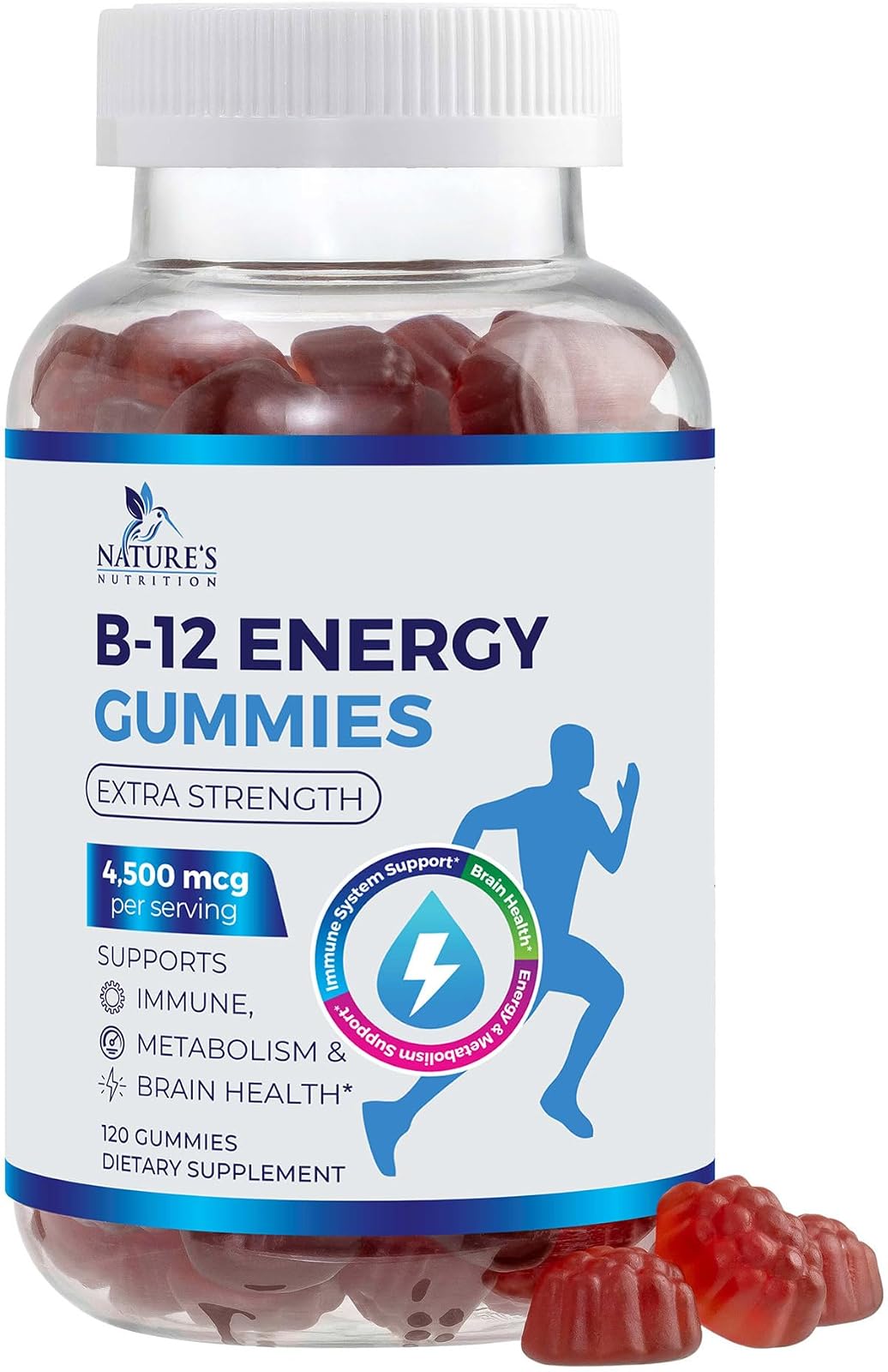 B12 vitamin energy gummies for vitality