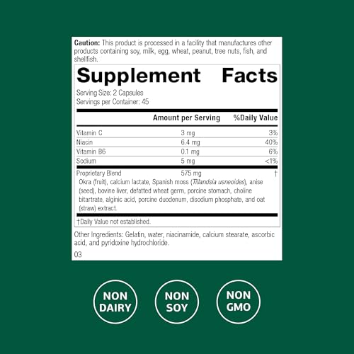 B3 niacin for improved digestion