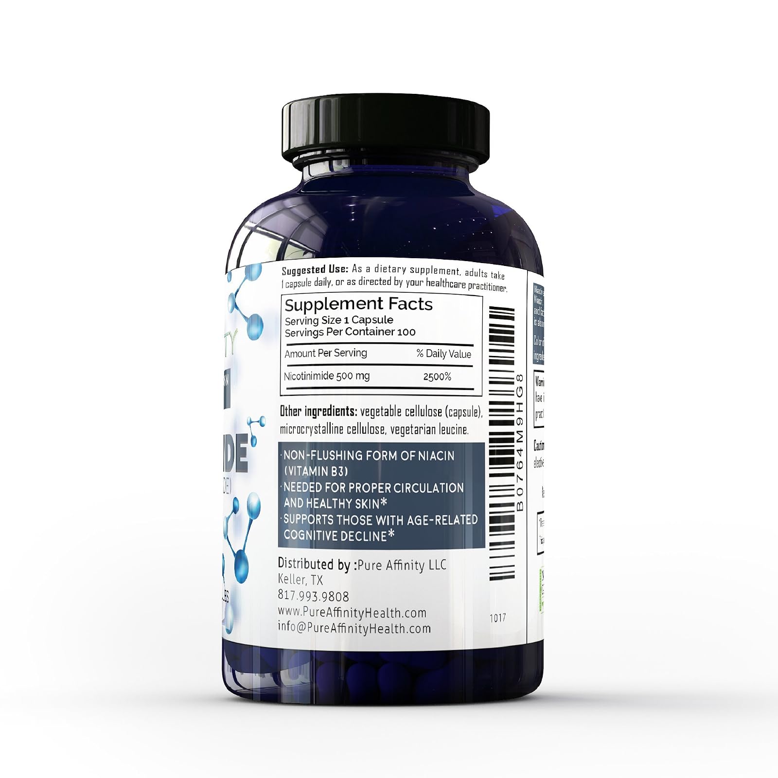 B3 supplement for overall wellness
