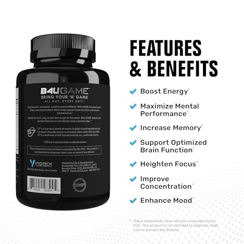 B4UGAME Brain Booster cognitive support