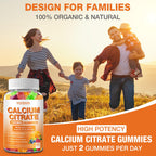 B6 and B12 infused calcium gummies