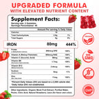 B6 and B12 iron gummy benefits