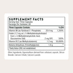 B6 B12 betaine supplement for energy