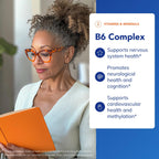 B6 complex capsules for mood enhancement