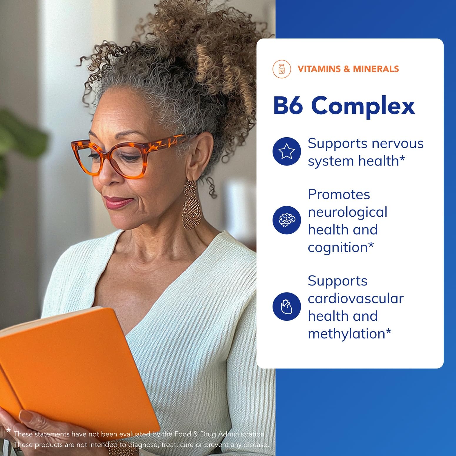 B6 complex capsules for mood enhancement