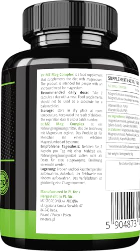 B6 enriched magnesium for energy