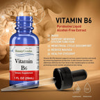 B6 liquid drops for mood support