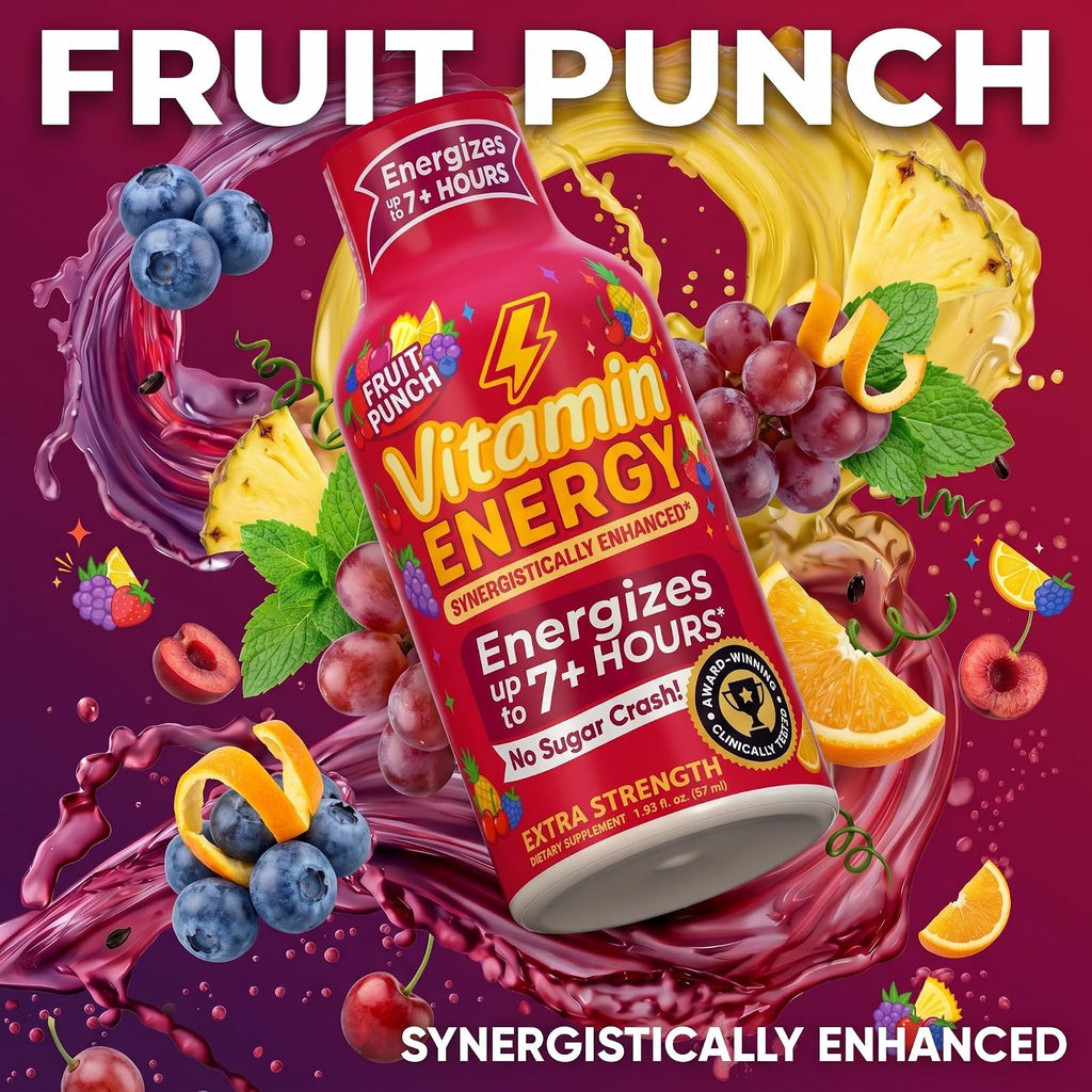 B6 niacin energy boost shots