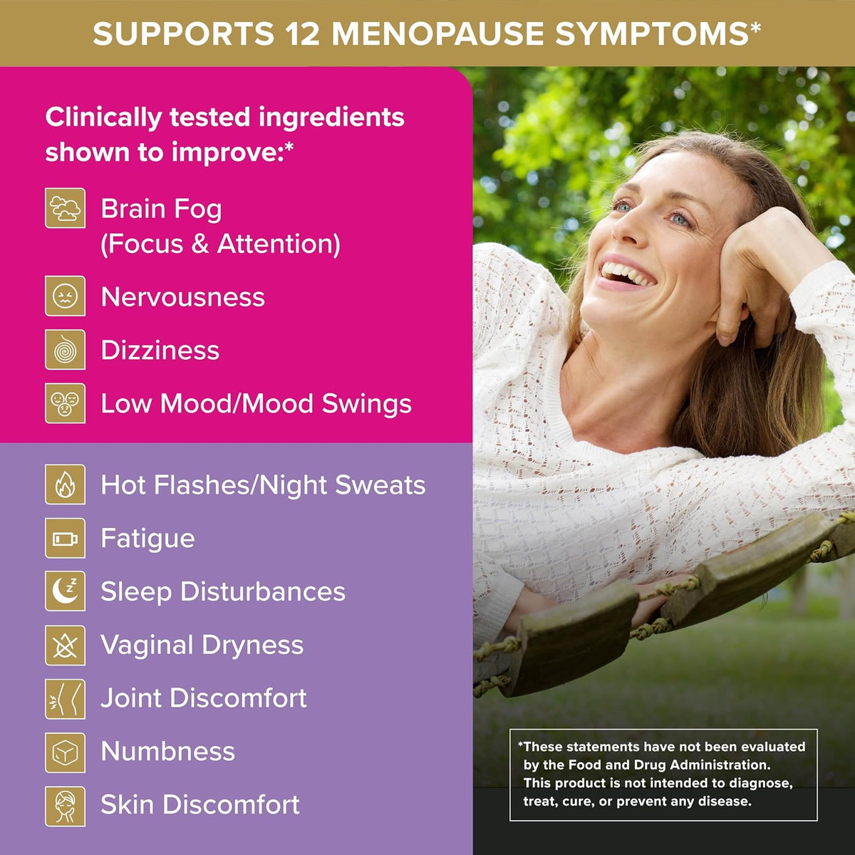 B6 vitamins for menopause symptoms