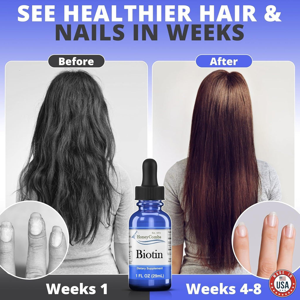 B7 biotin drops for overall wellness