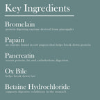 Baar digestive enzymes support digestion