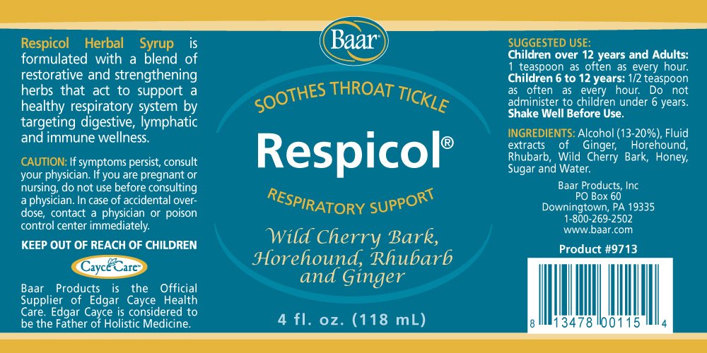 Baar Respicol cough syrups for family health