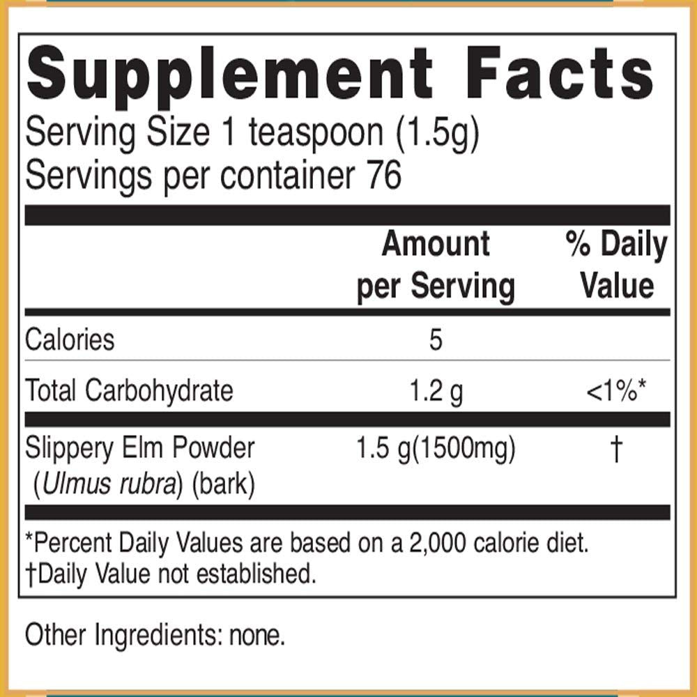 Baar Slippery Elm immune support