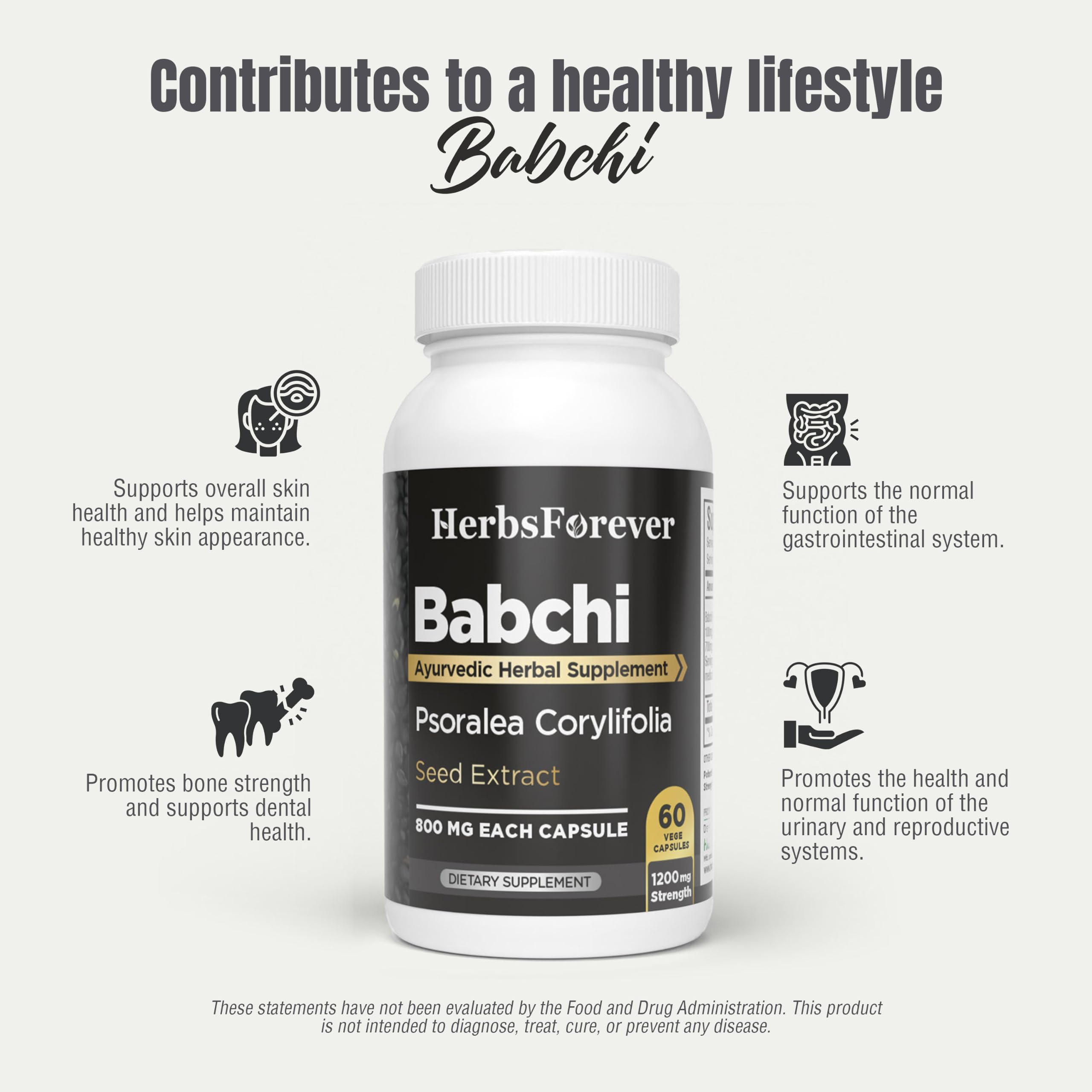 Babchi extract for vibrant skin health