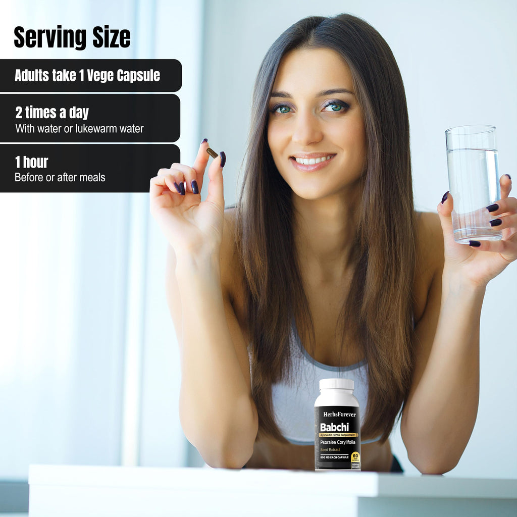 Babchi powder for enhanced skin tone