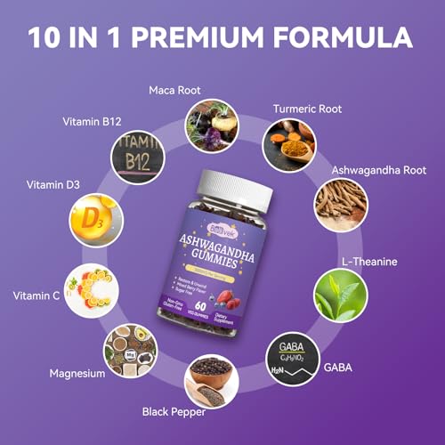 Babivek Ashwagandha gummies for mood support