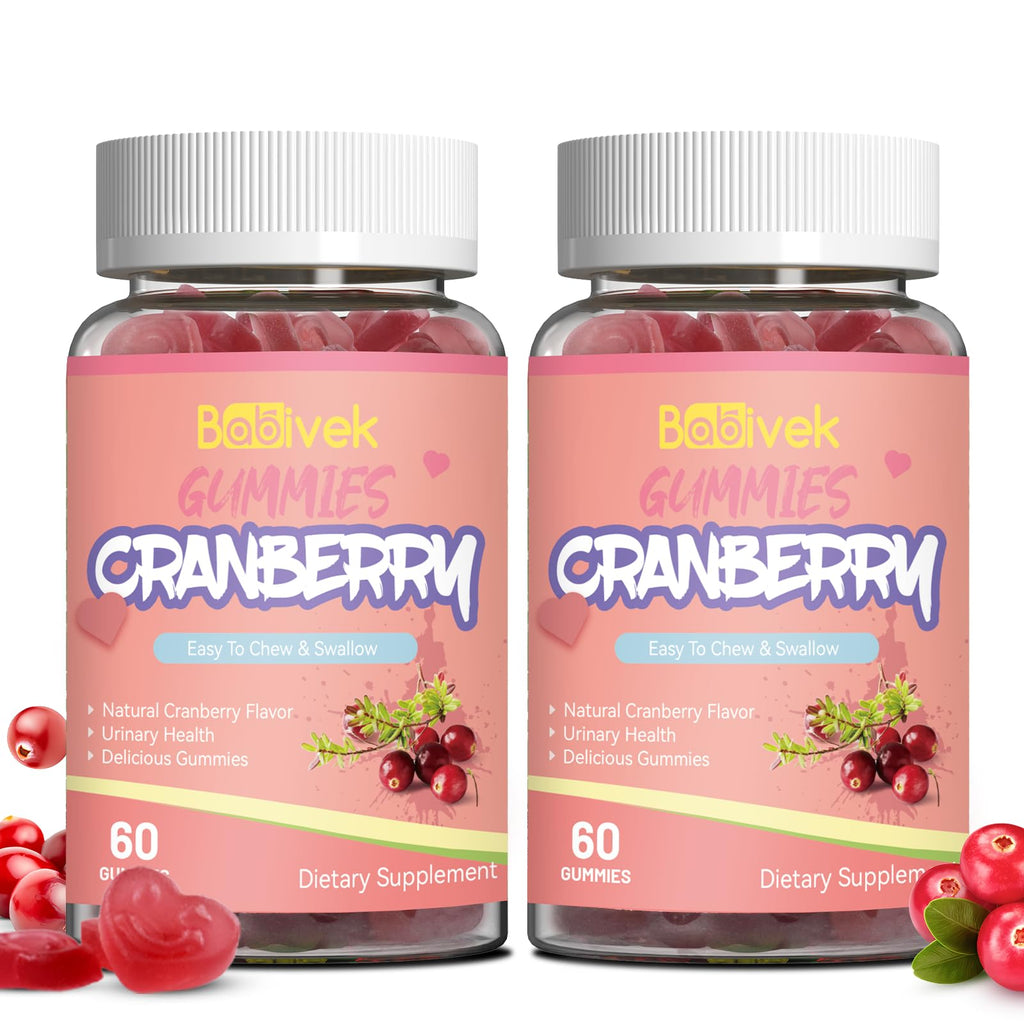 Babivek cranberry gummies for health