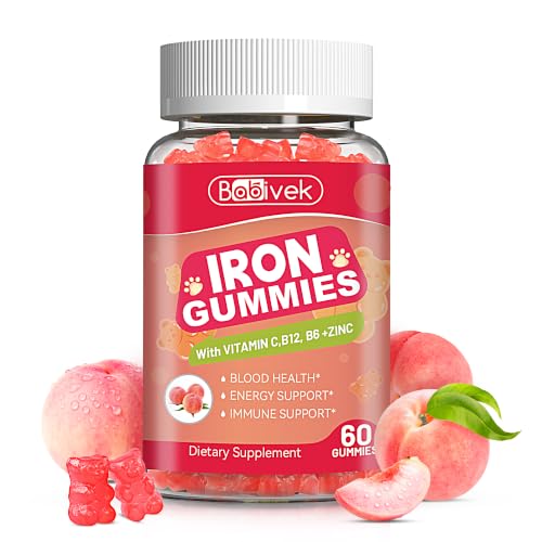Babivek iron gummies for energy