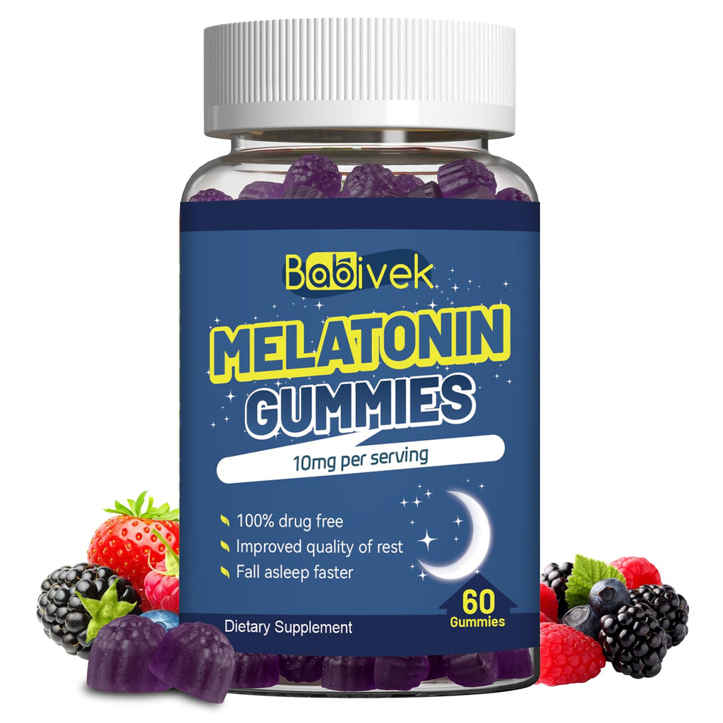 Babivek melatonin gummies for restful sleep
