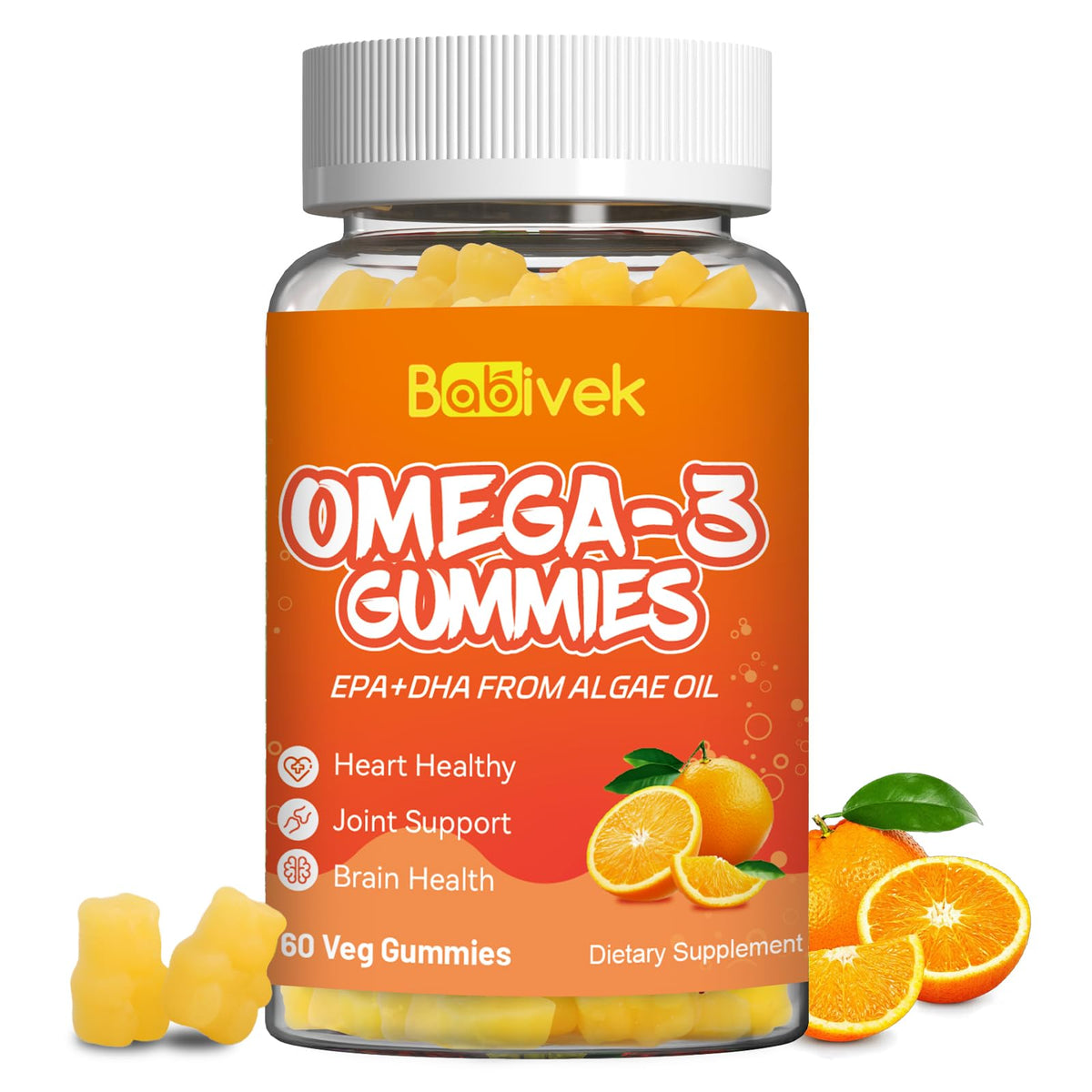 Babivek Omega-3 gummies for heart health