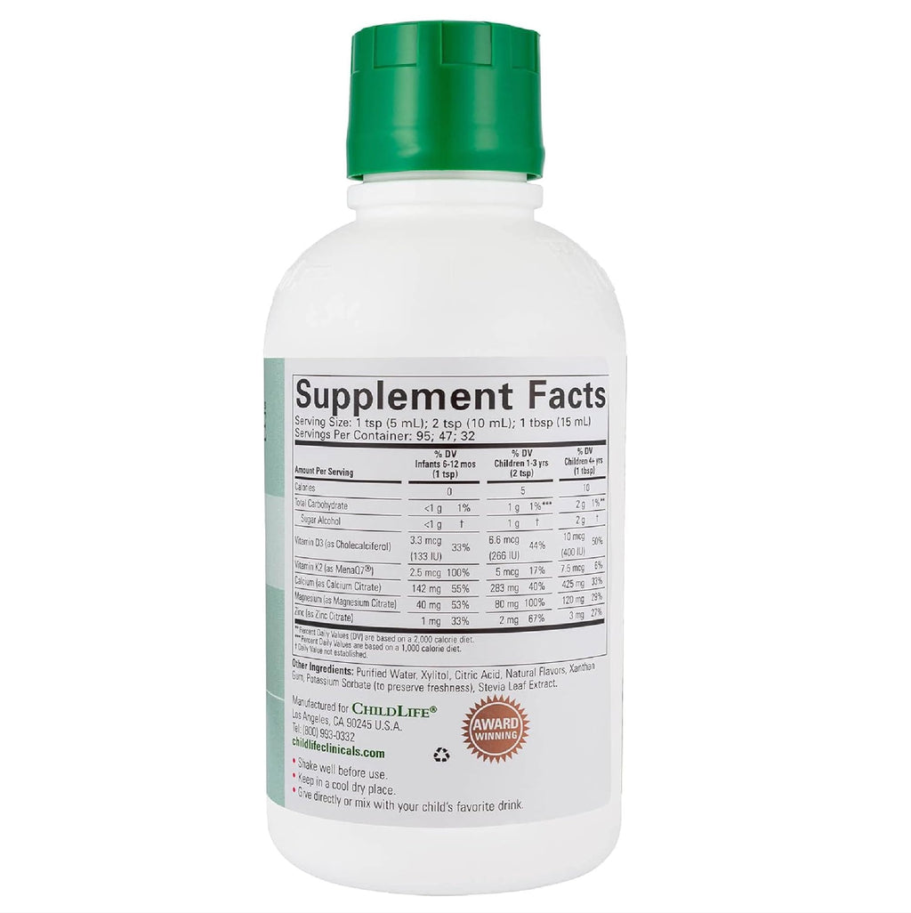 baby calcium supplement with vitamin D3