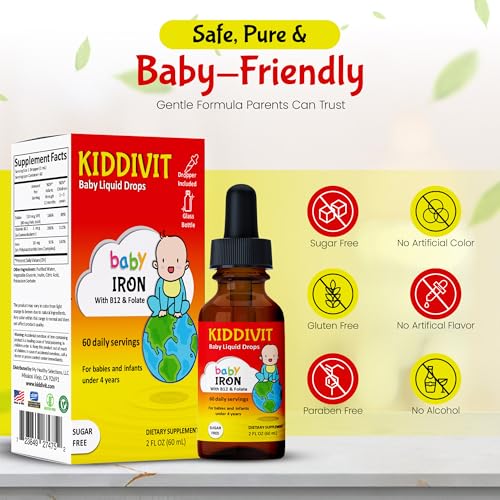 baby iron supplement with no sugar