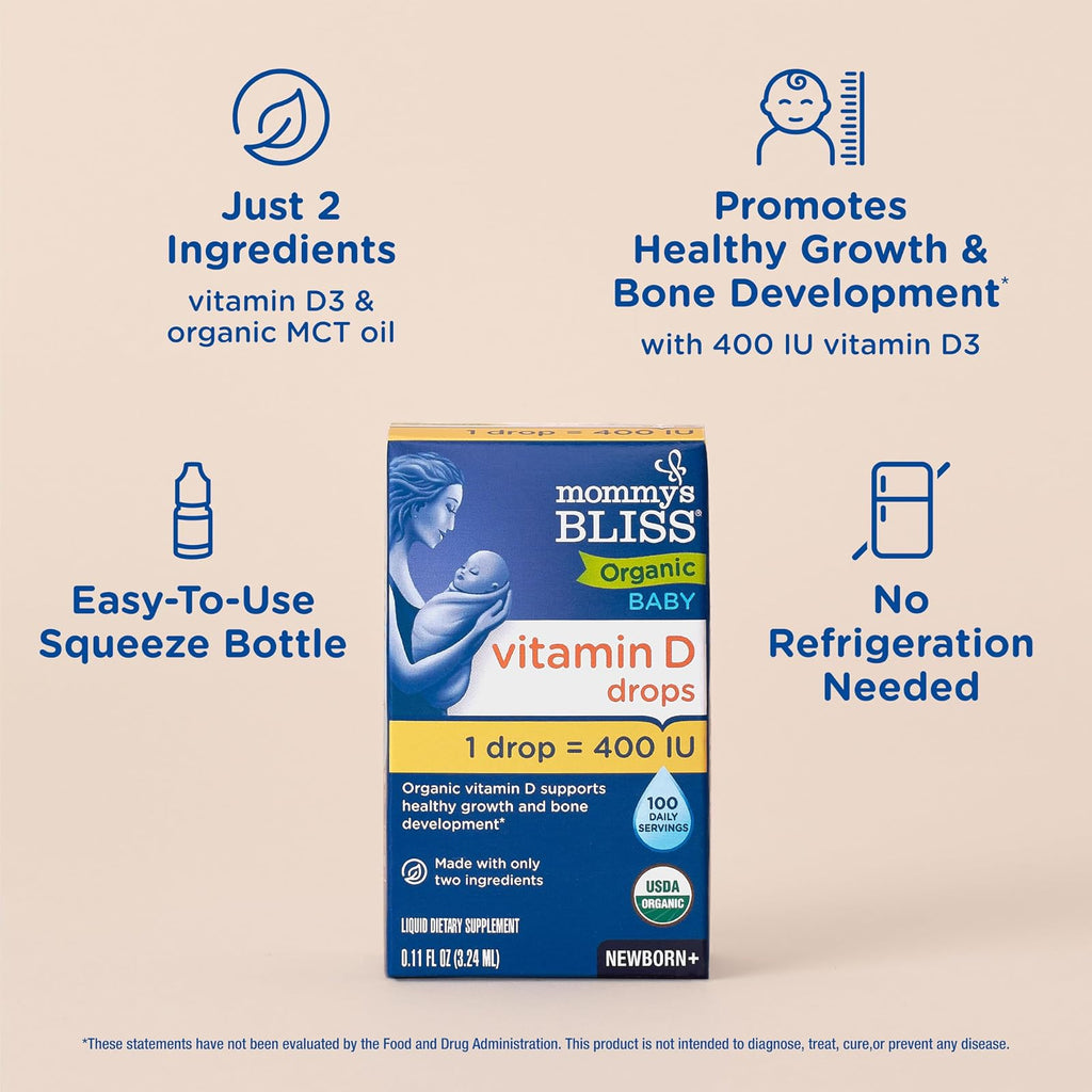 baby vitamin D drops for immune support