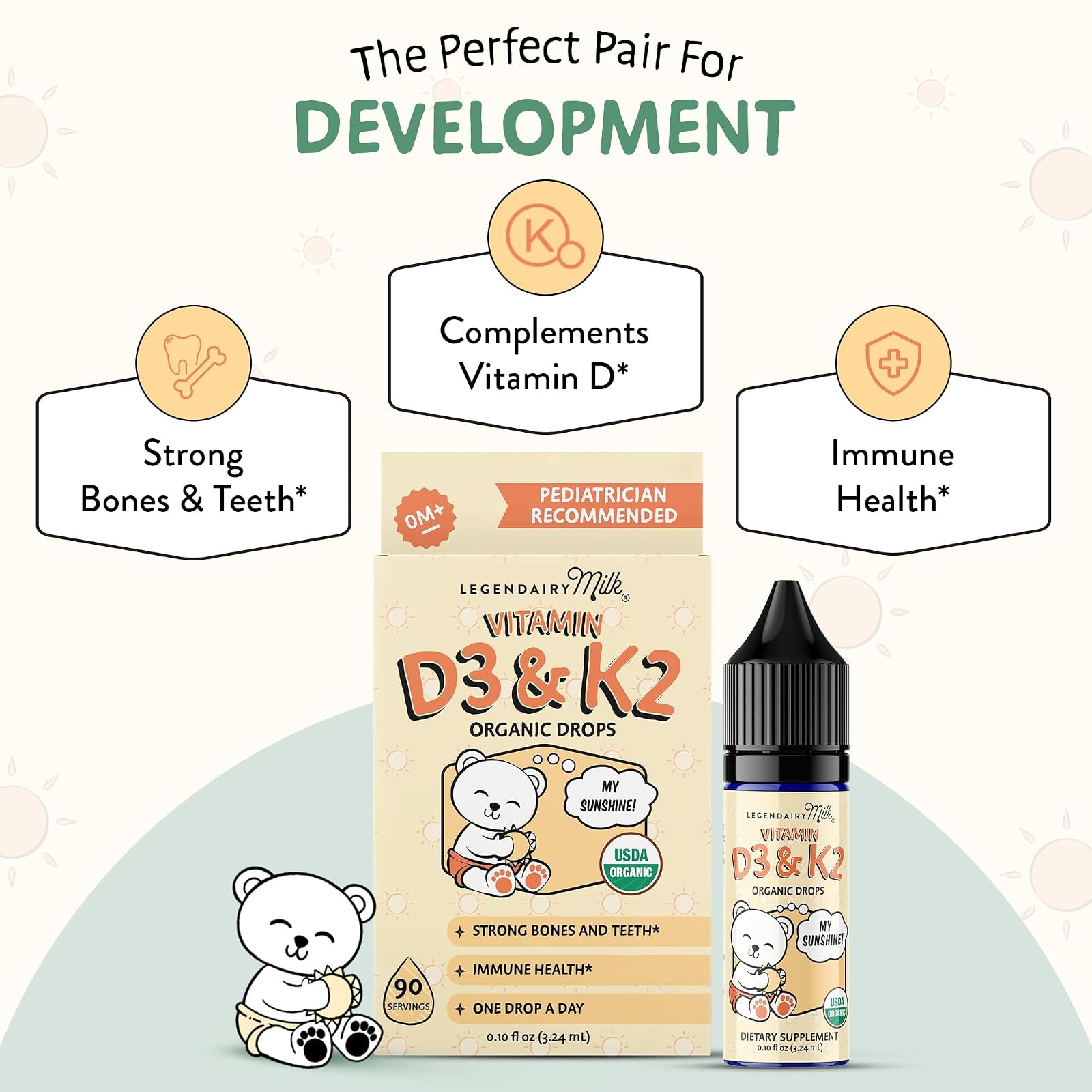 baby vitamin D3 K2 drops