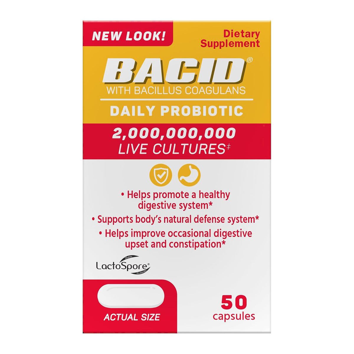 BACID probiotics for digestive health