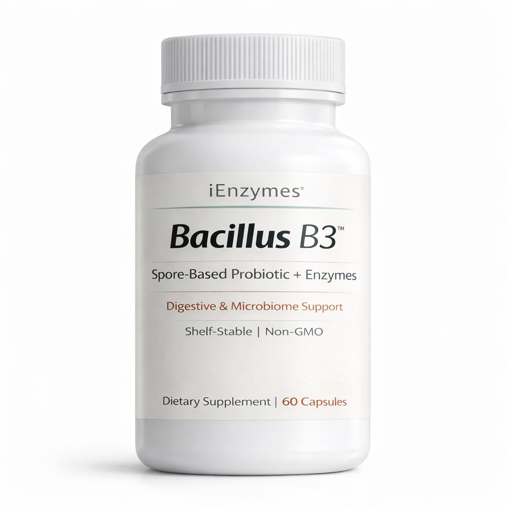 Bacillus B3 probiotic capsules for digestion