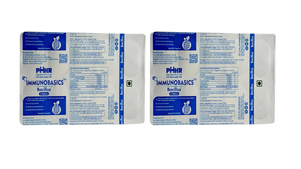 Bacillus Clausii probiotic capsules for digestion