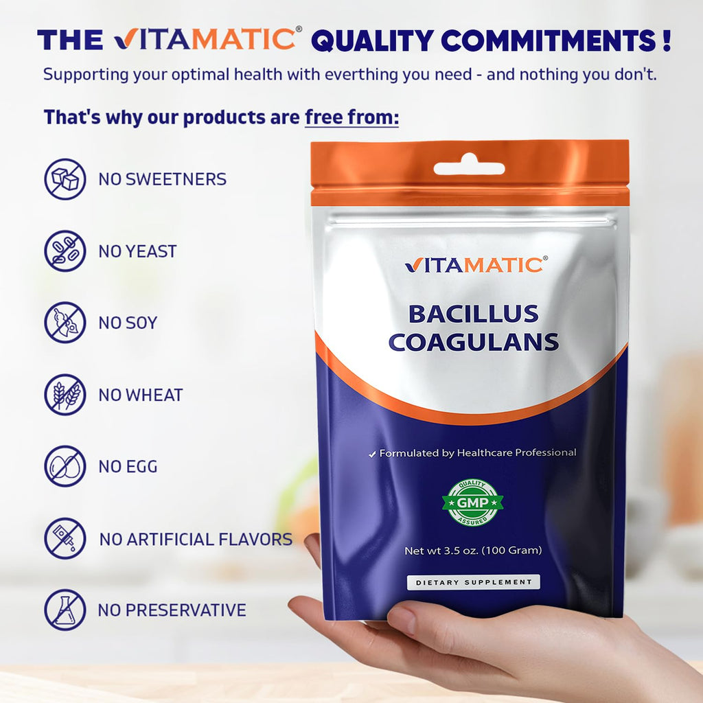 Bacillus Coagulans for gut balance