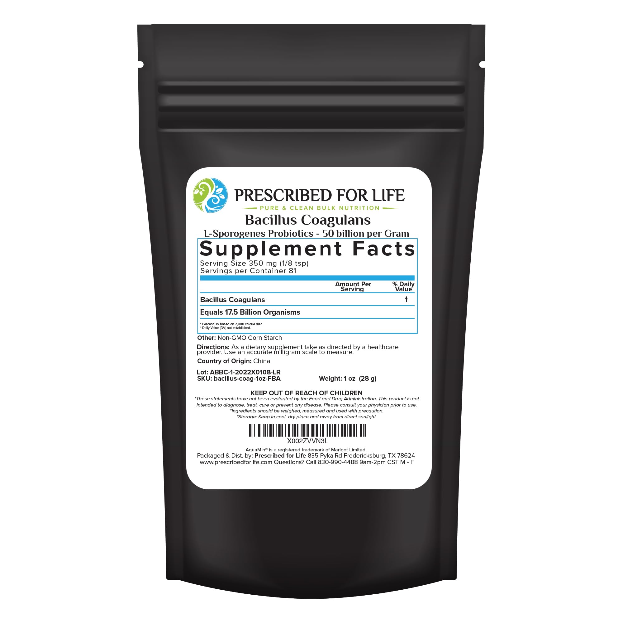 Bacillus Coagulans probiotic powder