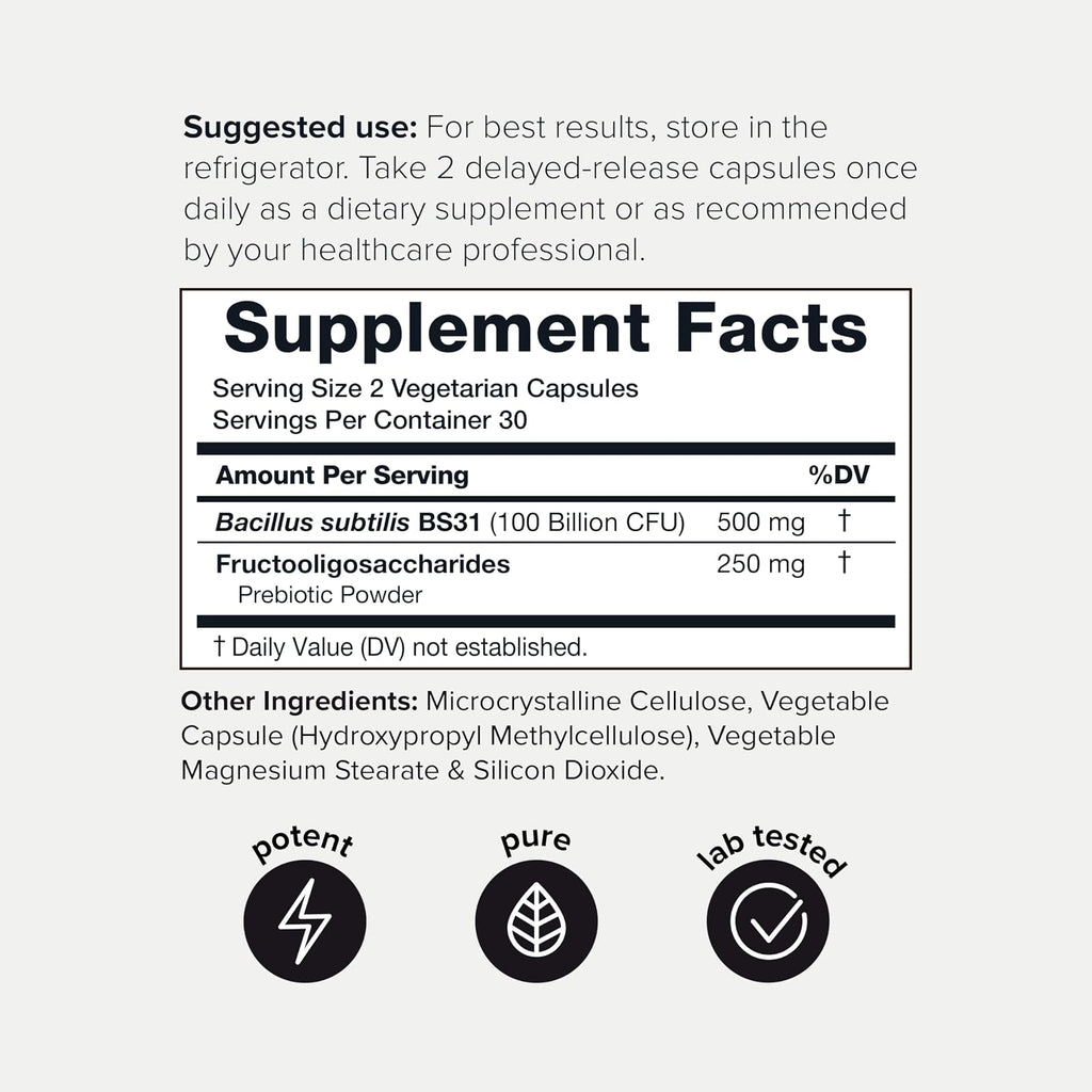Bacillus Subtilis for daily wellness
