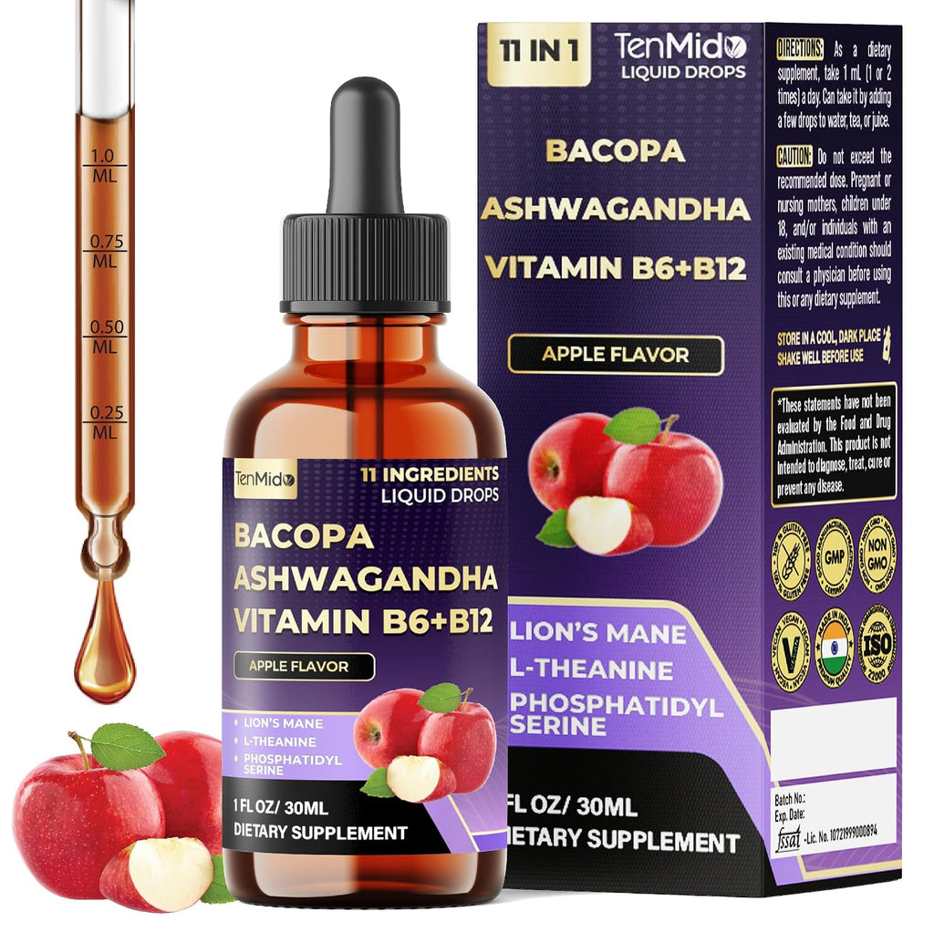 Bacopa extract liquid drops benefits