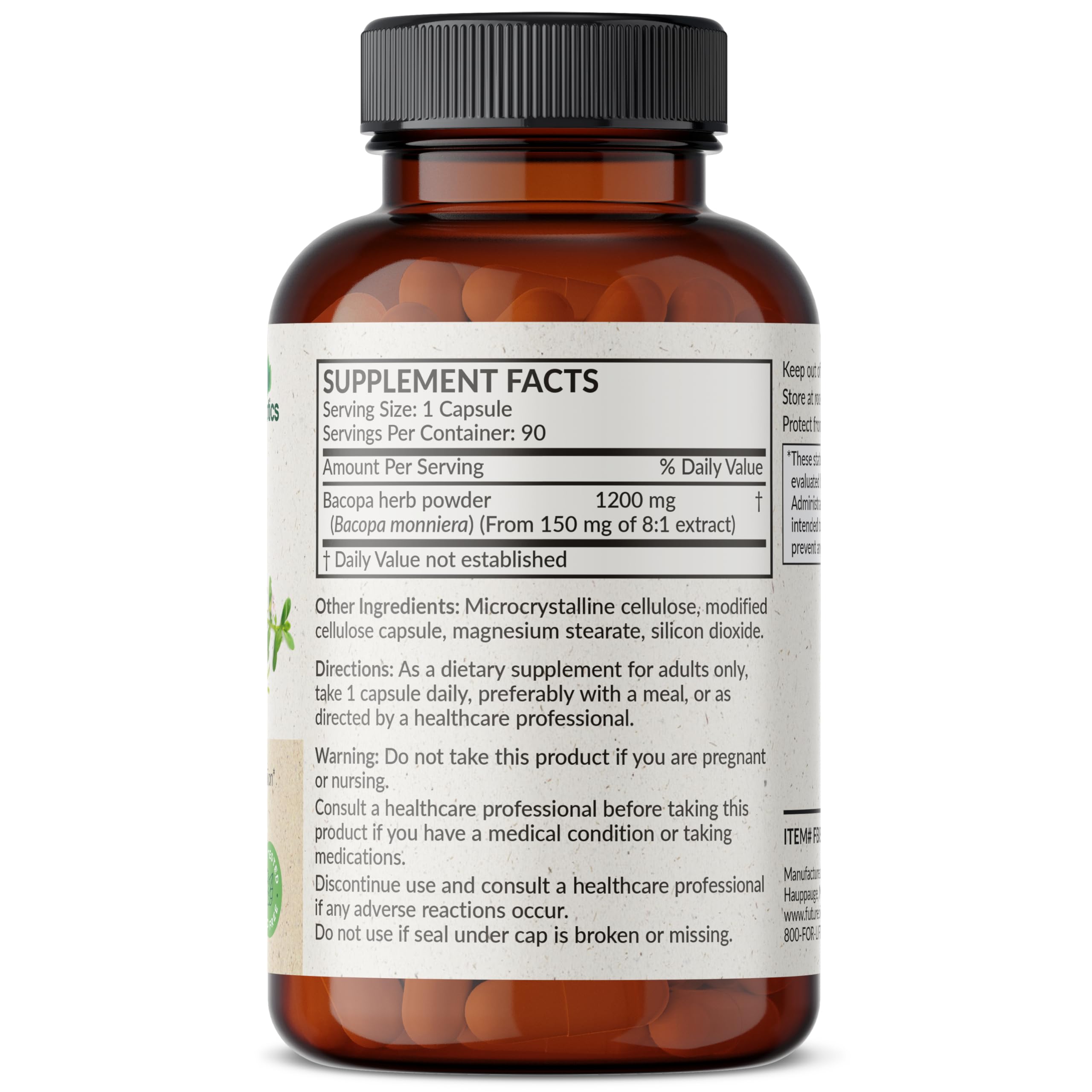 Bacopa for enhanced mental clarity