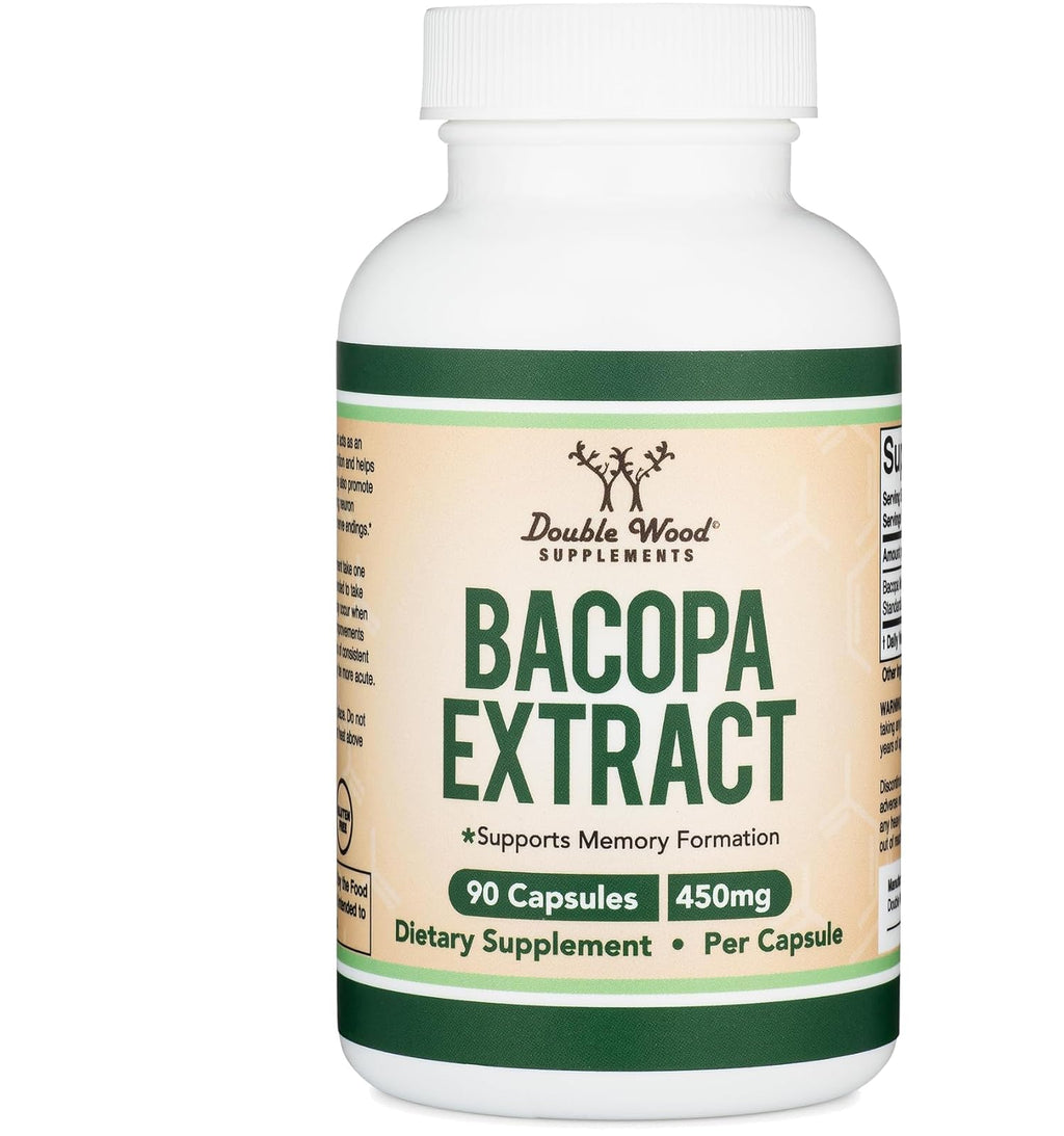 Bacopa Monnieri 450 mg capsules