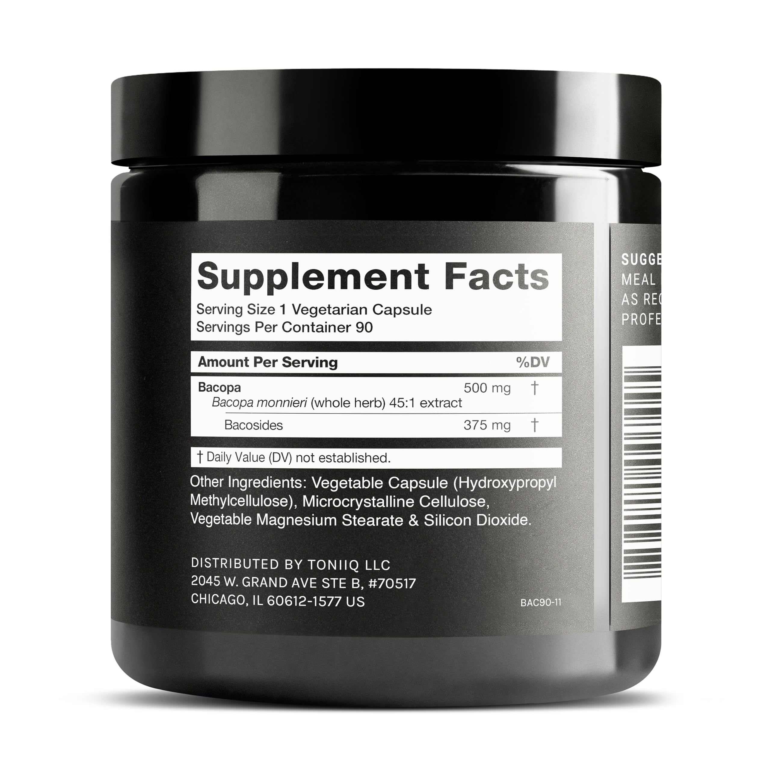 bacopa monnieri capsules for cognitive support