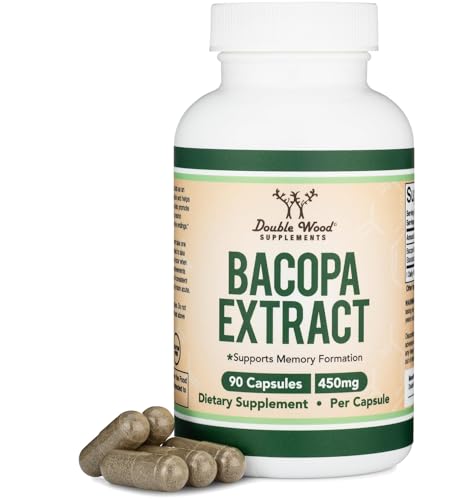 Bacopa Monnieri capsules for daily energy