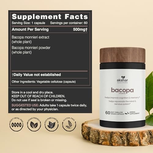 bacopa monnieri capsules for daily use