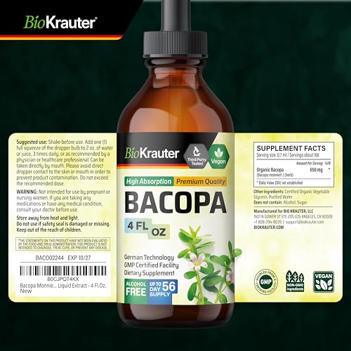 bacopa monnieri drops for daily wellness