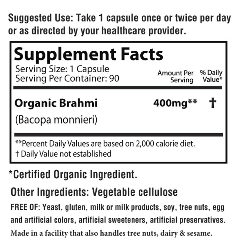 bacopa monnieri extract for brain health